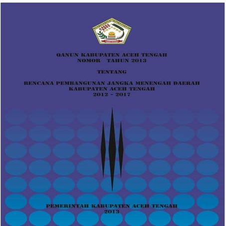 RPJM ACEH TENGAH | PDF