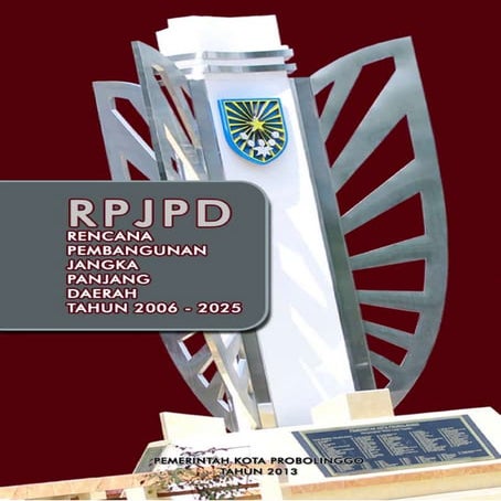 RPJPD KOTA PROBOLINGGO TAHUN 2005-2025 | DOCX