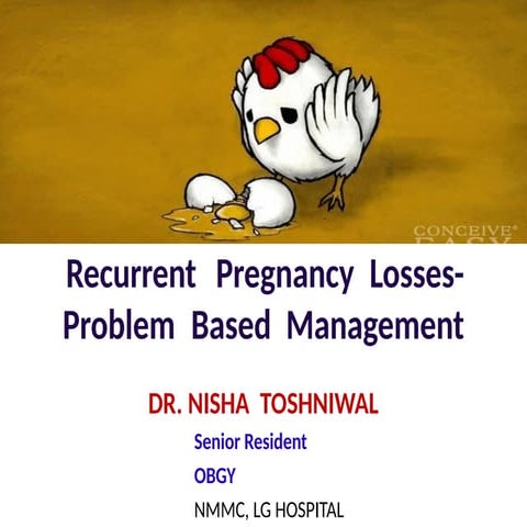 Recurrent pregnancy loss powerpoint presentation | PPT
