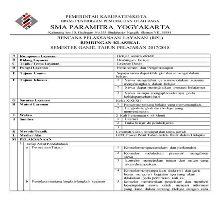 Rpl bidang Belajar | DOCX