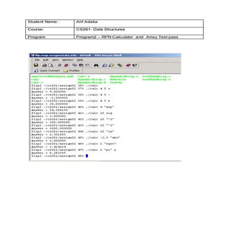 RPN Calculator | PDF
