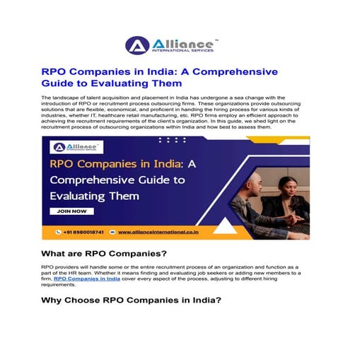 RPO Companies in India_ A Comprehensive Guide to Evaluating Them.pdf