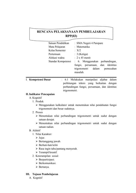 CONTOH RPP SMA DAN SD BERBASIS SEL DAN DEEP LEARNING.pdf