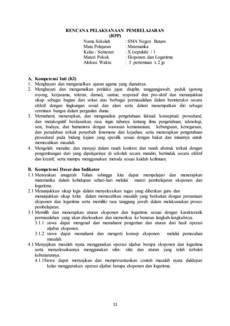 Modul Ajar Matematika Kelas 10 Deep Learning | PDF