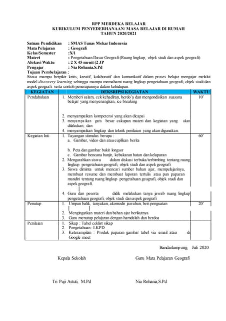 Contoh GBIM dalam pembuatan Video pembelajaran | PDF