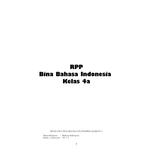 Rpp bina-4a | DOC