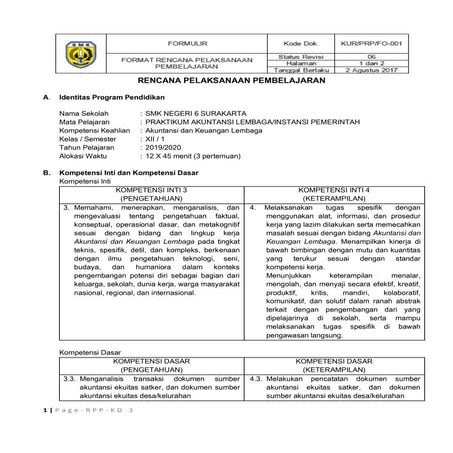 Rpp kd 3-akt lambaga aploud | PDF