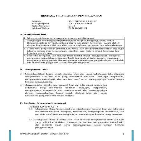 Rpp 3.1 & 4.1 K13 REVISI | DOC