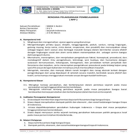 Rpp sma matematika kurikulum 2013 | DOCX