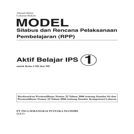 RPP IPS SD Kls 1 | PDF