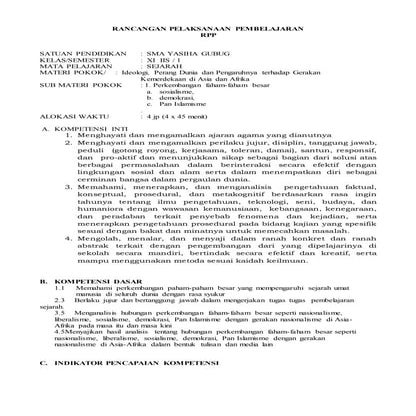 Rpp 2 paham dem sos pan | DOCX