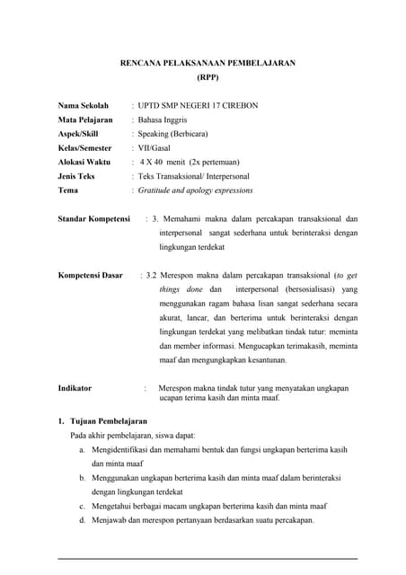 Ppt materi Bahasa Inggris SMP Kelas VII Introduction | PPTX