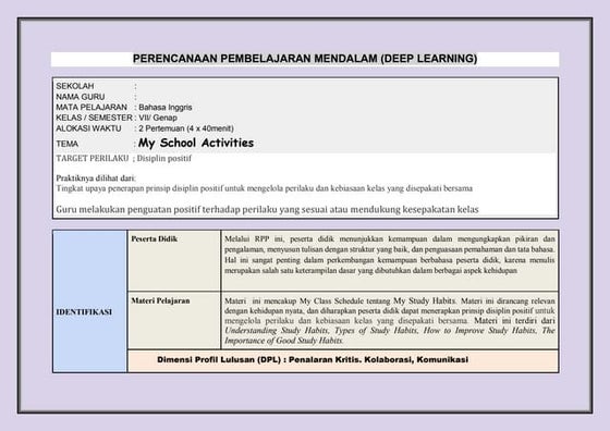 CONTOH RPP SMA DAN SD BERBASIS SEL DAN DEEP LEARNING.pdf