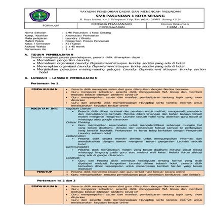 rpp daring laundry.doc