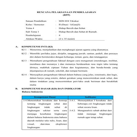 RPP KELAS 2 TEMA 4 PPG.docx