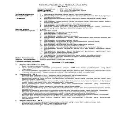 Rpp ipa kls viii 4 | DOC
