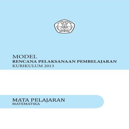 Model RPP Matematika | PDF