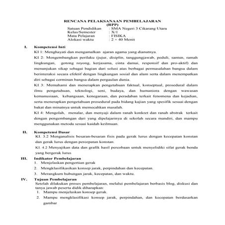 Rpp pertemuan 1 | DOCX