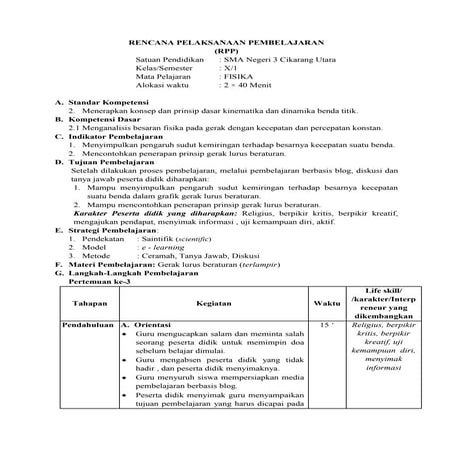 Rpp pertemuan 3 | DOCX