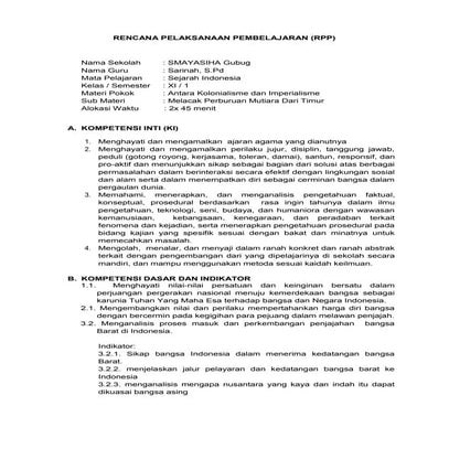 RPP Pertemuan ke 4 | DOCX