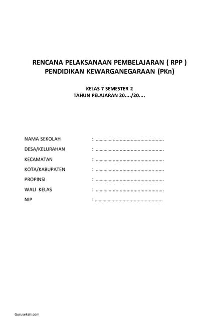 Modul Ajar PKN Kelas 9 Kurikulum Merdeka | PDF