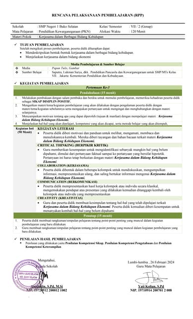 RPL BK Kesulitan Belajar Siswa | PDF