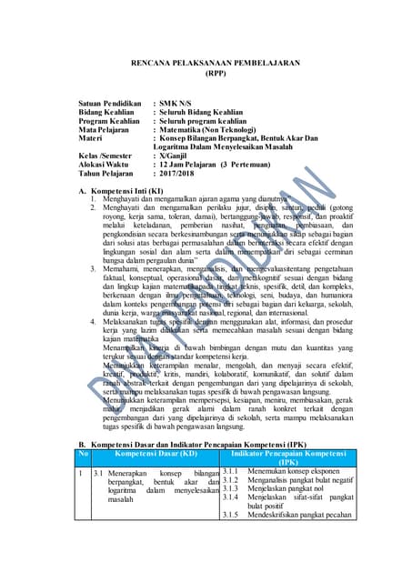 Modul Ajar Matematika Kelas 10 Deep Learning | PDF