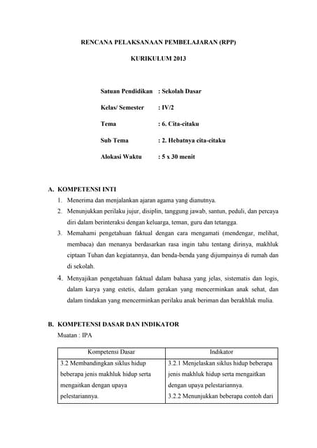 Siklus Pada Makhluk Hidup Untuk Kelas 3 Kurikulum Merdeka.pptx