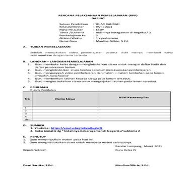 Rpp sbdp pb 5 sm 2 | PDF