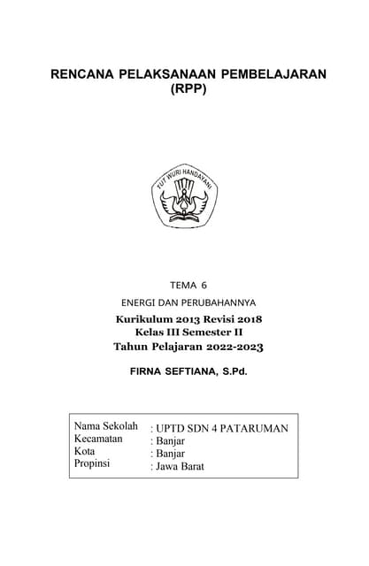 Modul Ajar IPAS Kelas 4 Fase B Kurikulum Merdeka | DOCX