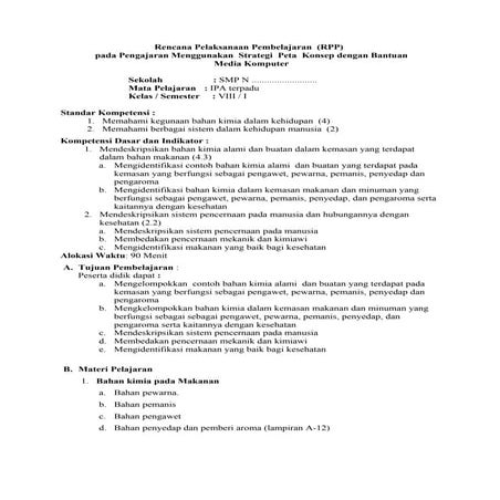 Prota Ips Vii Smp | PDF