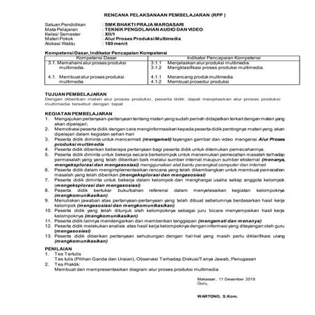 Rpp tpav 2020 | DOCX