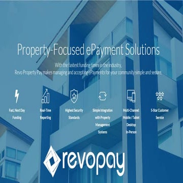 Revo Property Pay: Accept ePayments Today! | PDF