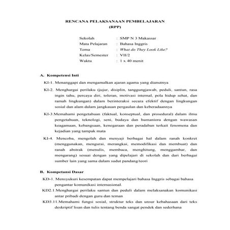 Rpp what do they look like | DOCX