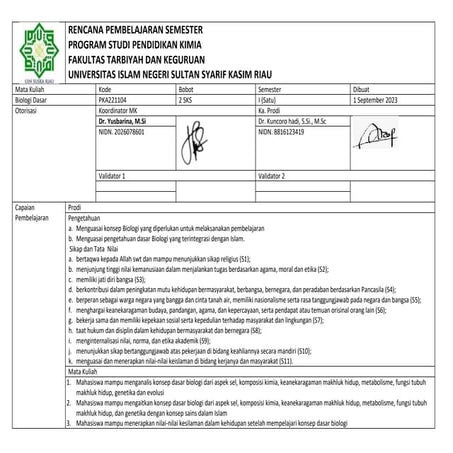 RPS- Biologi dasar -prodi pendidikan kimia PKA.pdf