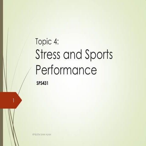sps431-t4_stress and sports performance | PDF