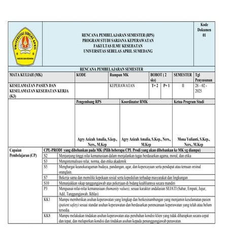 RPS KESELAMATAN PASIEN DAN KESELAMATAN KESEHATAN KERJA.pdf