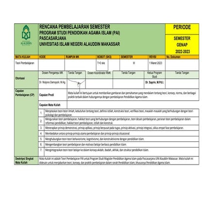 RPS MK Teori Pembelajaran S2PAI1NR 2022-2 ok.pdf