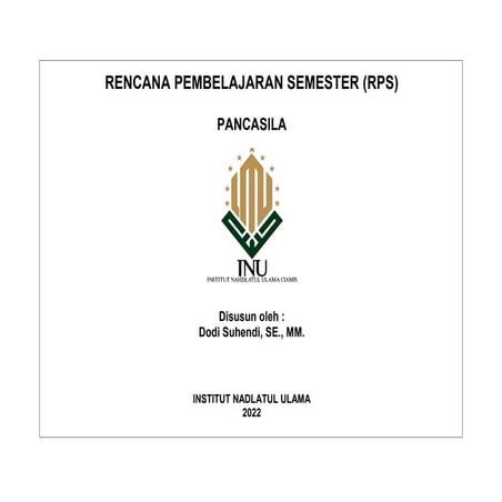 RPS PANCASILA RPS PANCASILA RPS PANCASILA | DOC