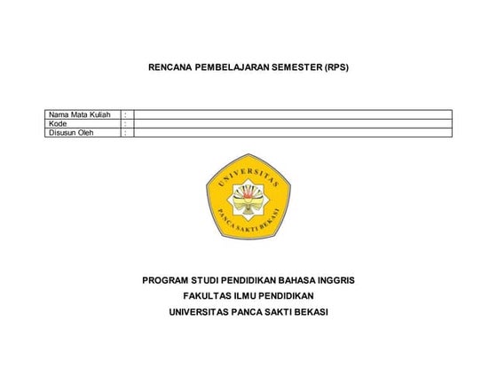 14_Rencan Pembelajaran (RPS) Pengauditan I.doc