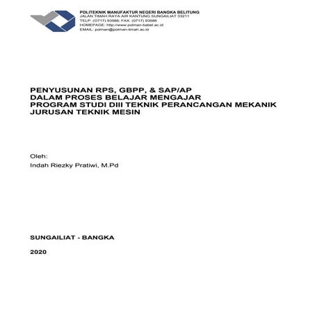 Rps pertemuan 6 | PDF