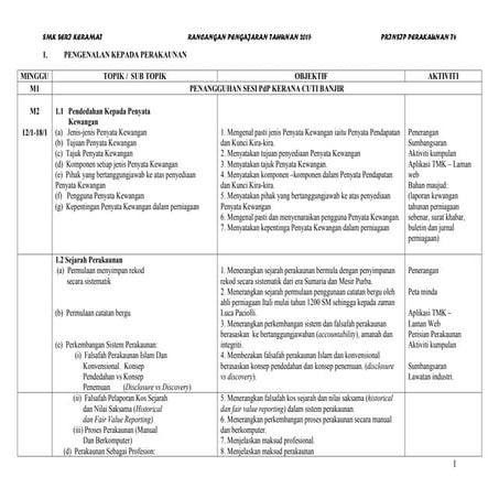 Bab 1 :PENGENALAN KEPADA PERAKAUNAN | PPT