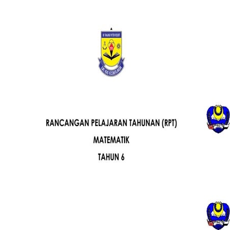 RPT MT Tahun 6 | PPT