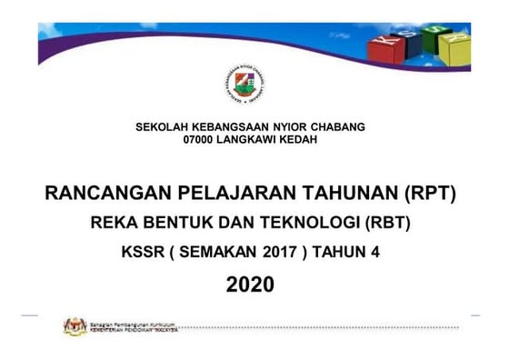 RANCANGAN PENGAJARAN TAHUNAN REKA BENTUK DAN TEKNOLOGI TAHUN 4 .docx