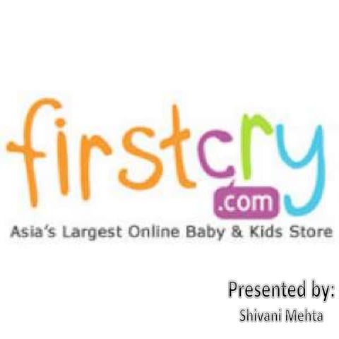 Marketing Plan for Android App- First Cry | PPTX