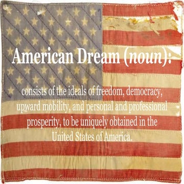 American Dream | PPT