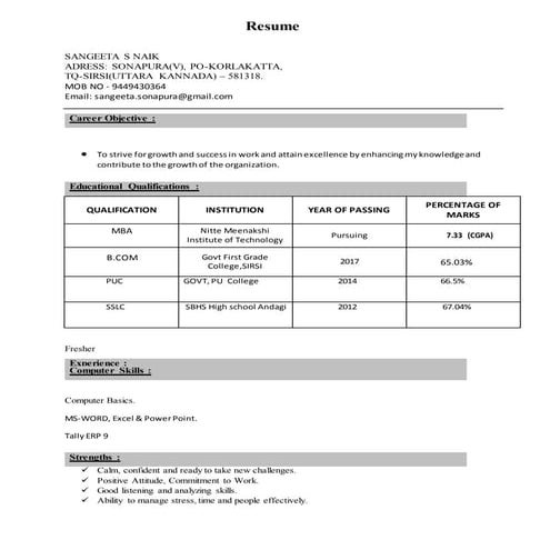 Venkat's Resume | PDF