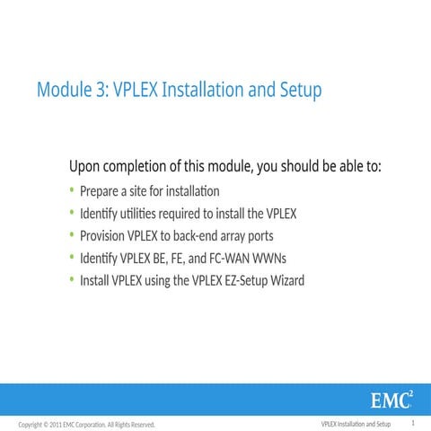 Vplex rr Installation and Setup document .pptx