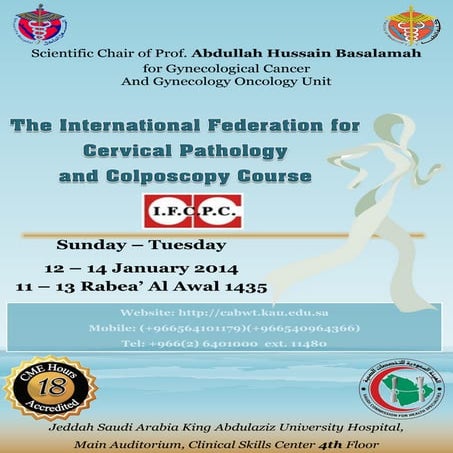 The international federation for cervical pathology and colposcopy course | PDF