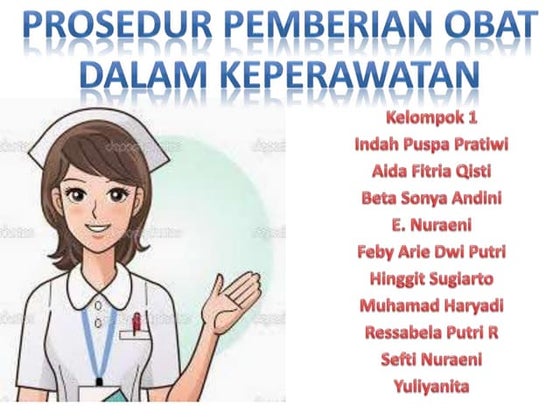 Cara pemberian obat yang benar | PPT